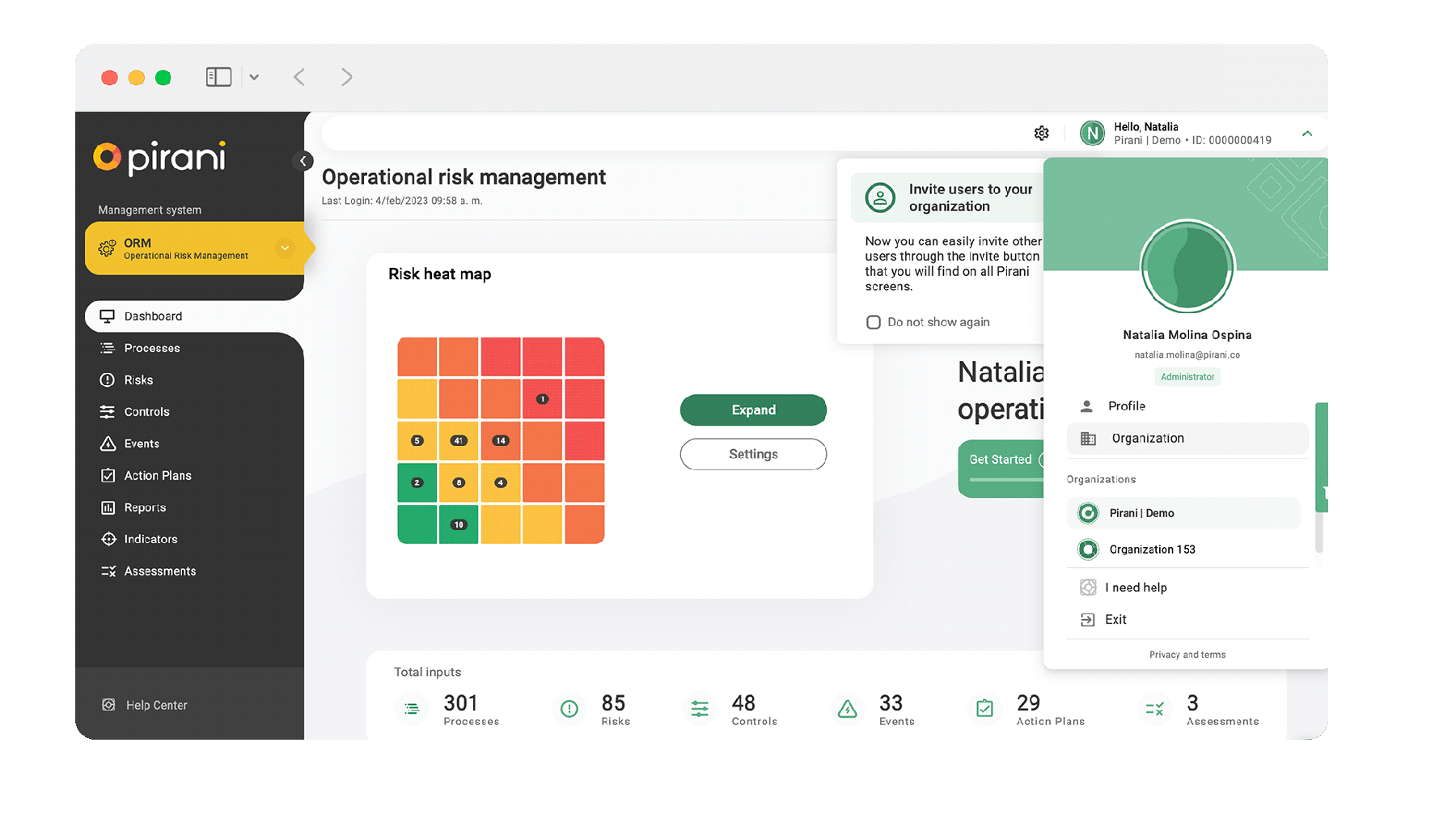 You have a new risk management alert! 🔔