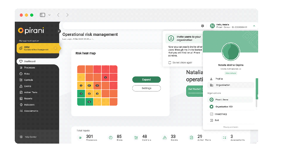 You have a new risk management alert! 🔔