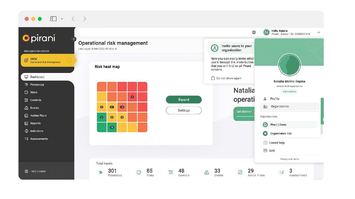 You have a new risk management alert! 🔔
