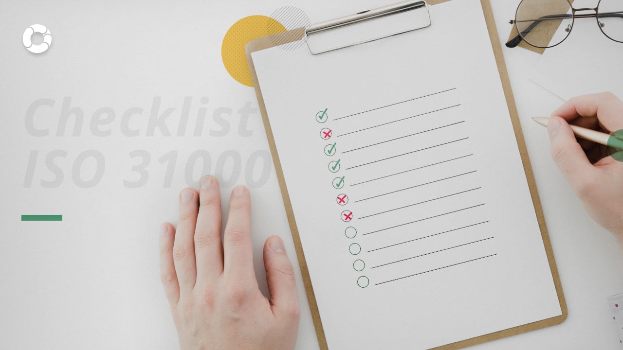 Checklist para la gestión del riesgo, según la ISO 31000