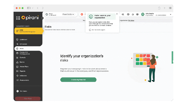 Explore free integral risk management