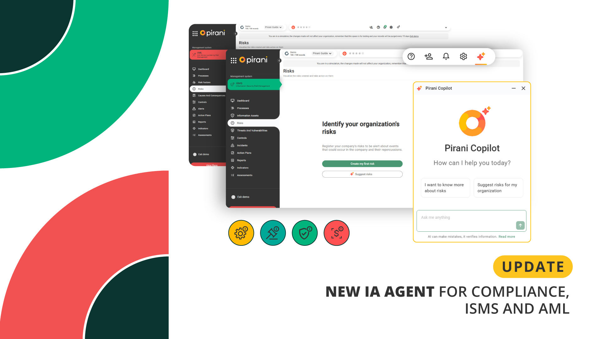 Pirani Copilot: The New AI Agent for Compliance, ISMS, and AML
