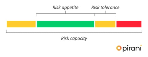 What is risk appetite in a company?