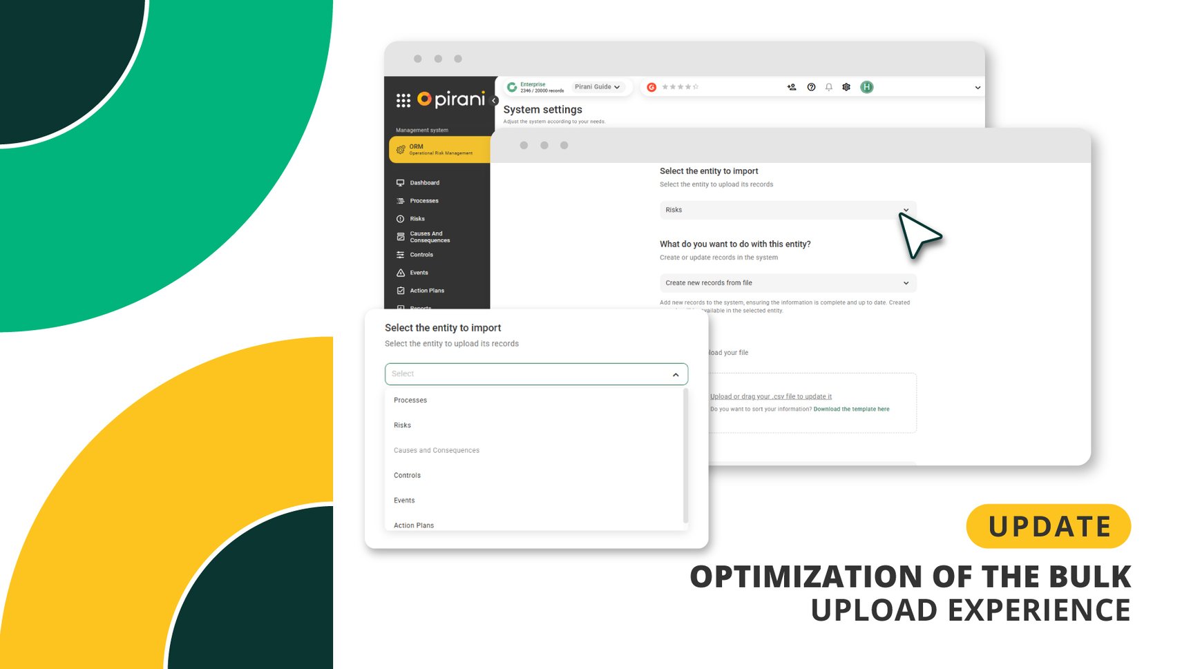 Improvement of the Bulk Upload Process Experience