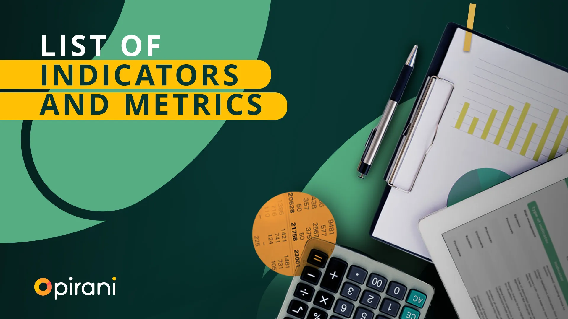 Download a free complete list of indicators and metrics