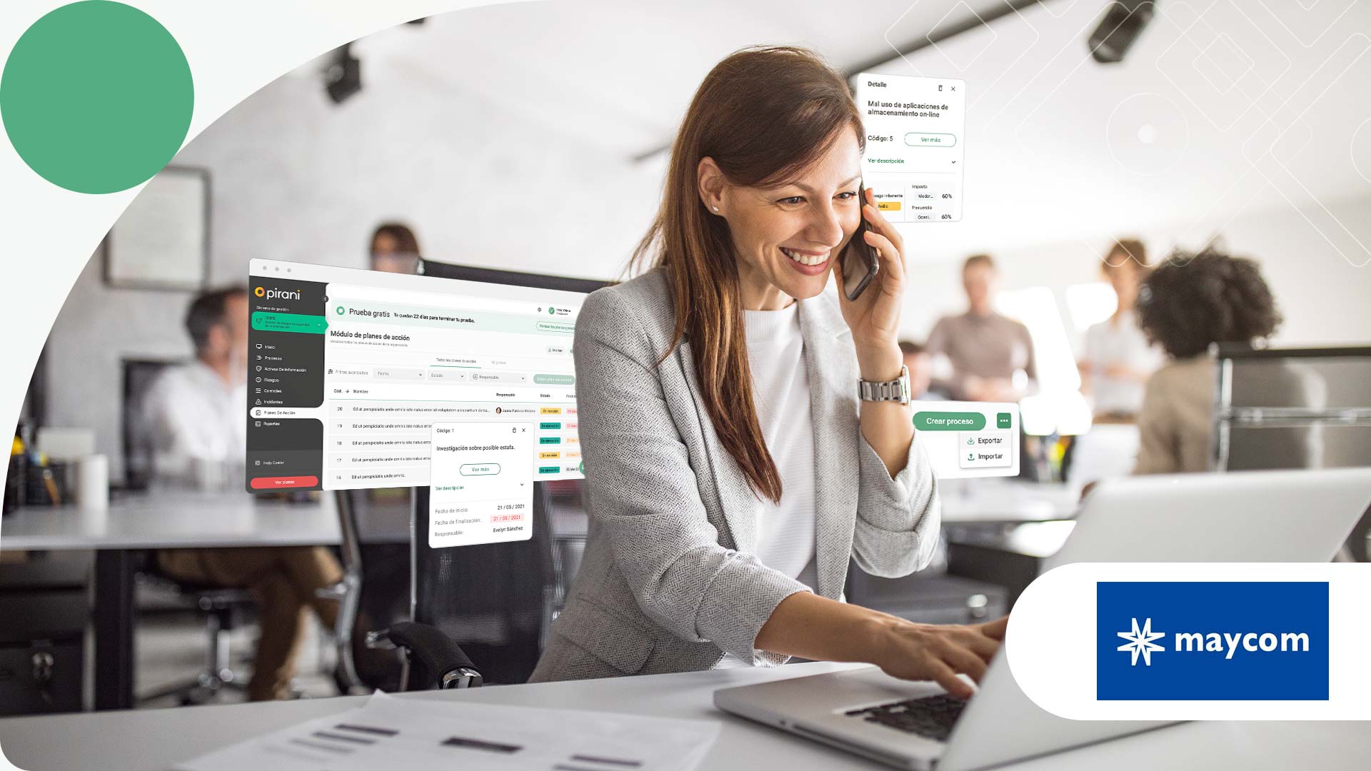 Maycom le dijo adiós a los reprocesos con Pirani